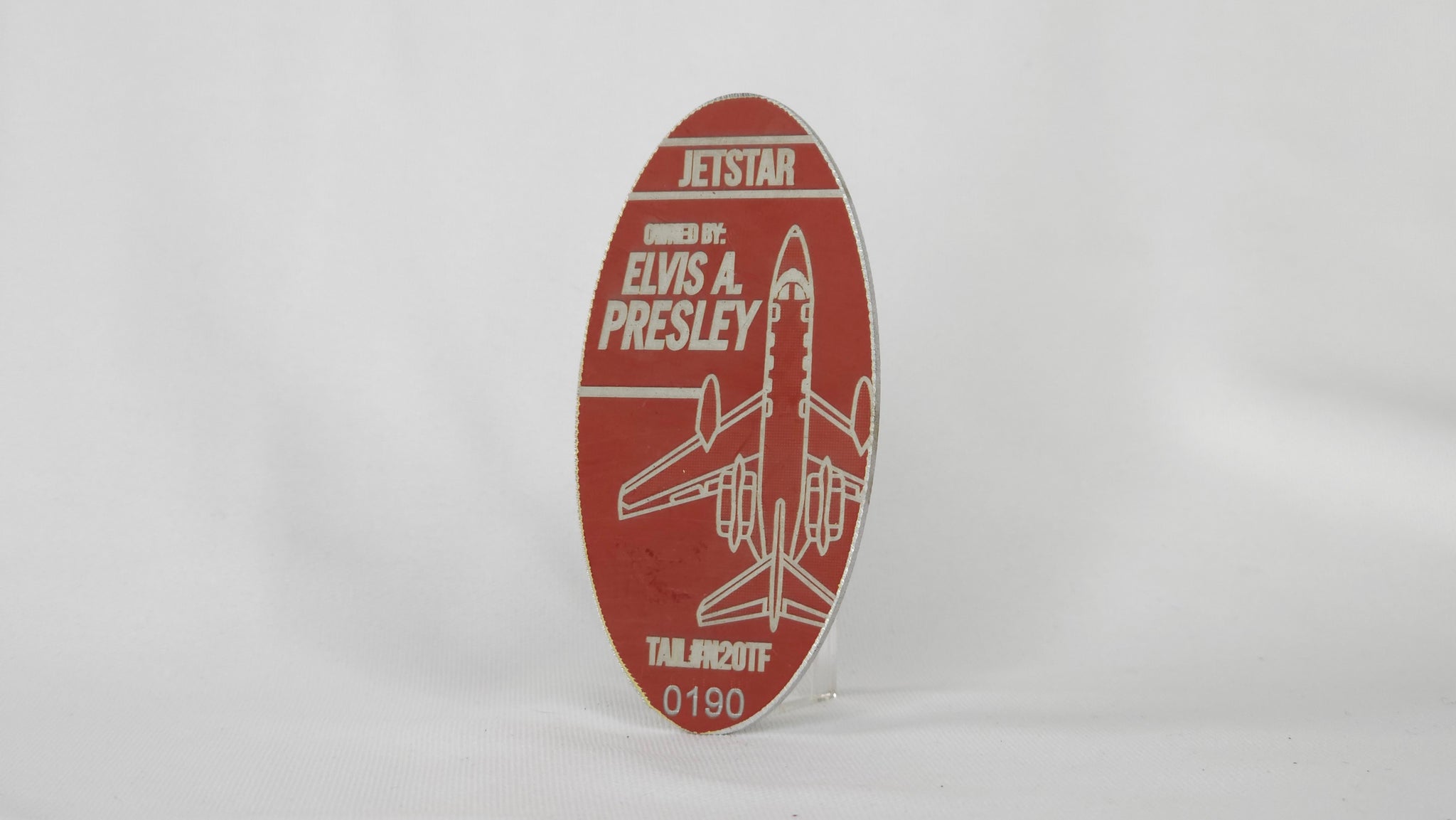 Elvis Jetstar Tag #0100-0999 Gold Level – Save The 310 Jimmy's World