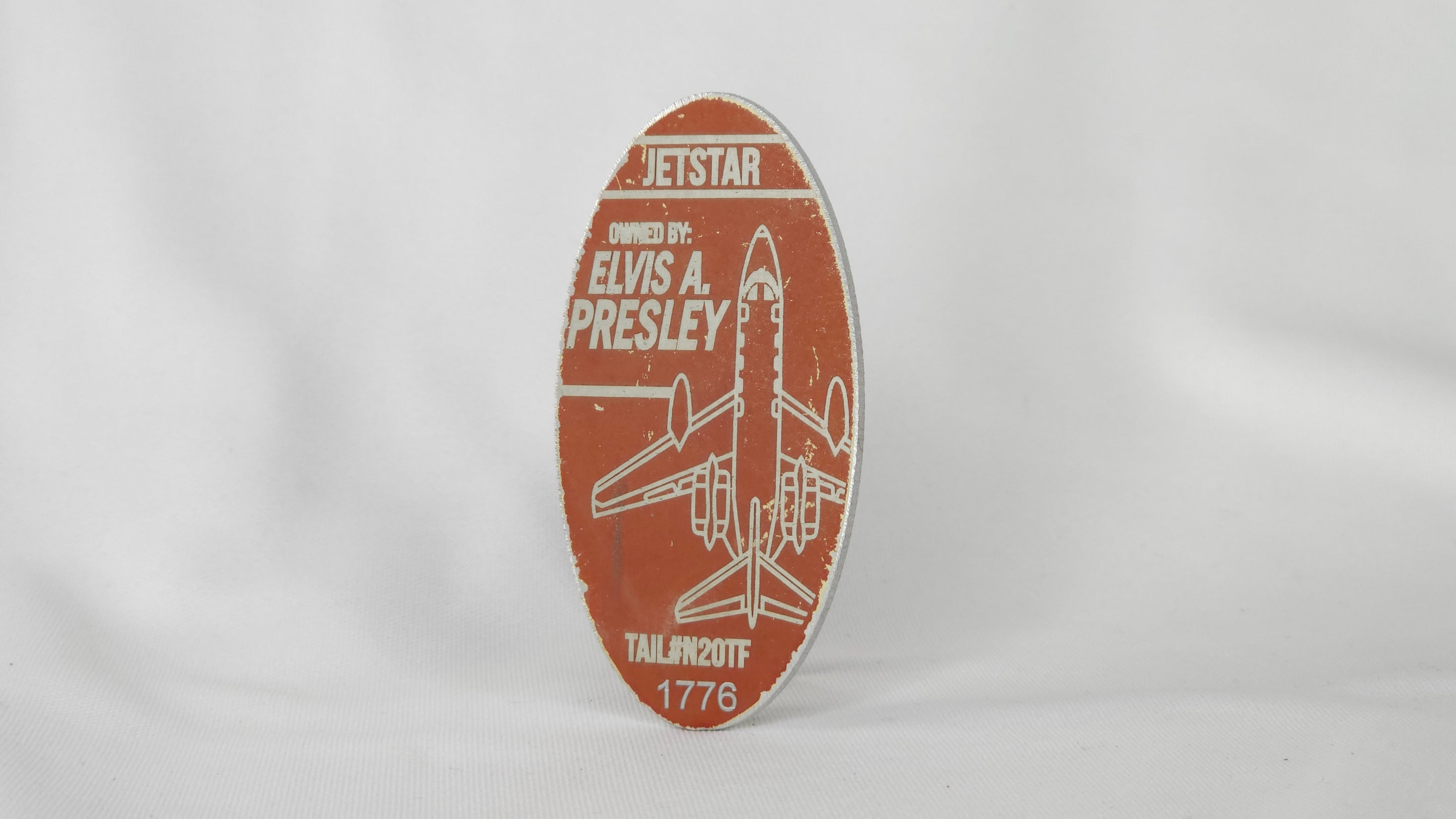 Elvis Jetstar Tag #1000-2167 – Save The 310 Jimmy's World
