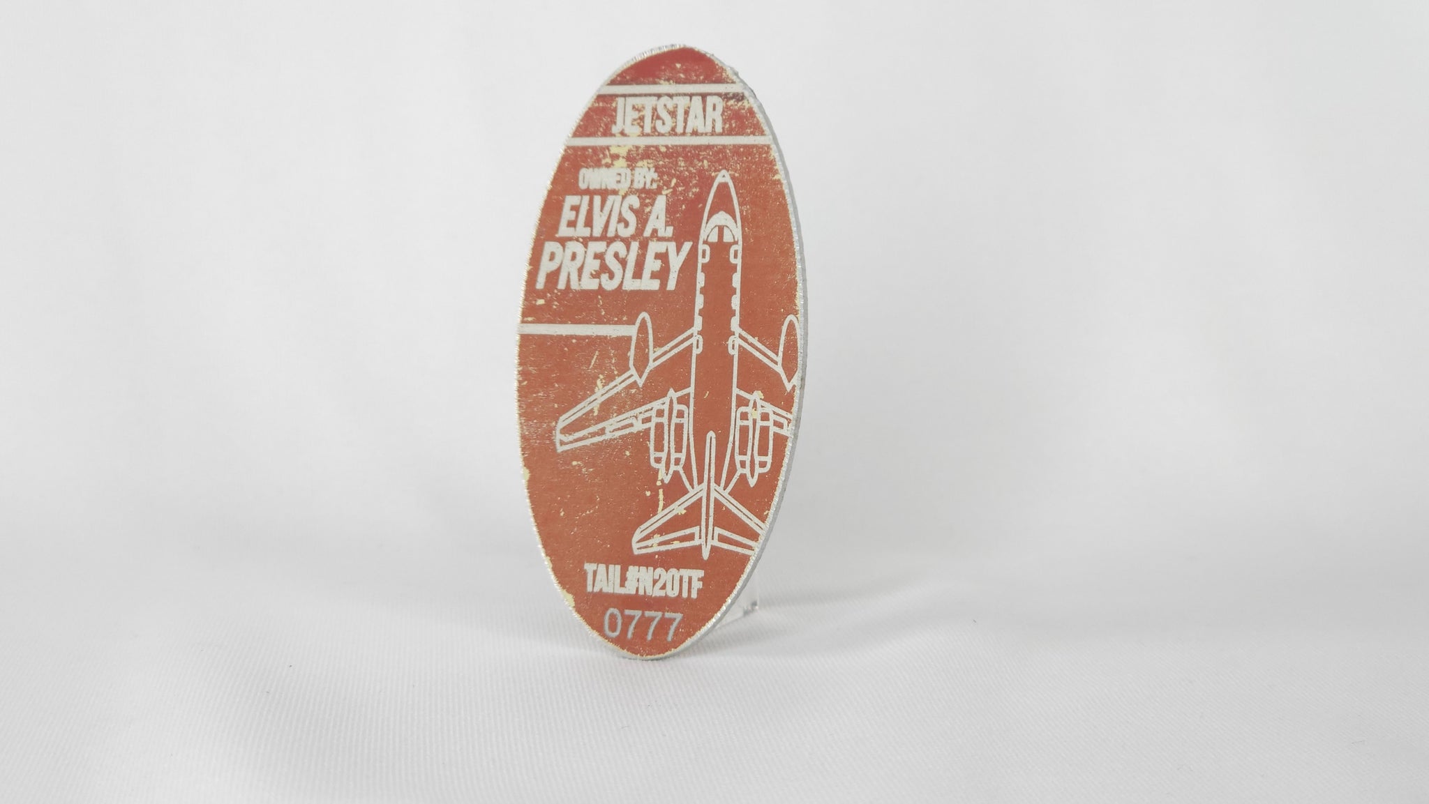 Elvis Jetstar Tag #0100-0999 Gold Level – Save The 310 Jimmy's World